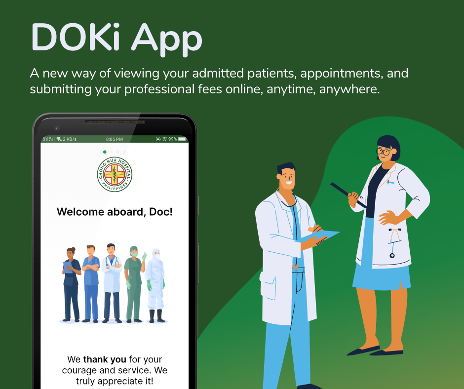 DOKi App from Chong Hua Hospital